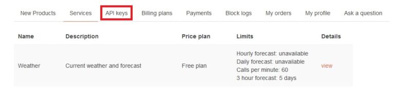 openweathermapの使い方、アカウント取得と天気情報抽出 | 60爺の手習い